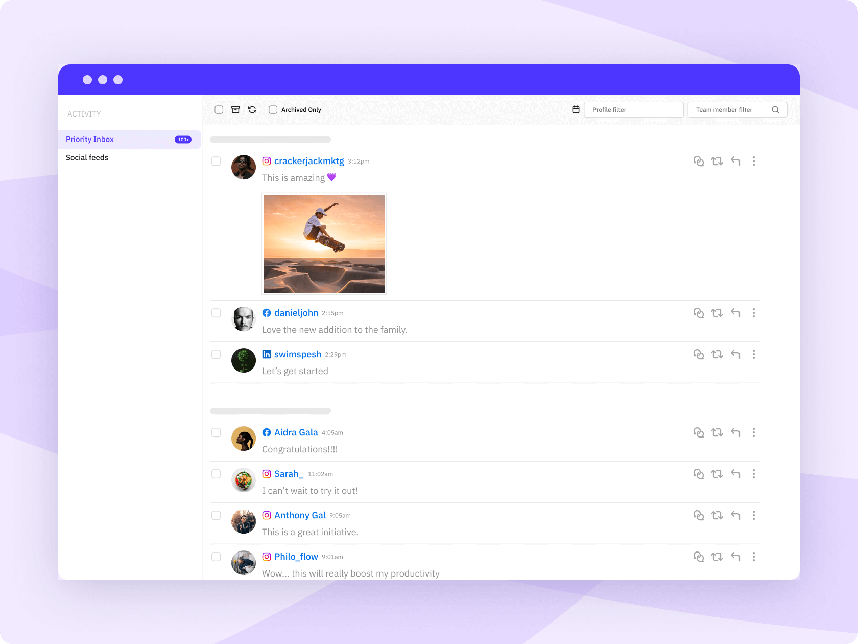 Reply to Social Media Comments and Messages From One Place